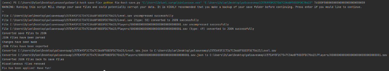 Palworld: Tutorial for transferring a Co-op host save file to a ...